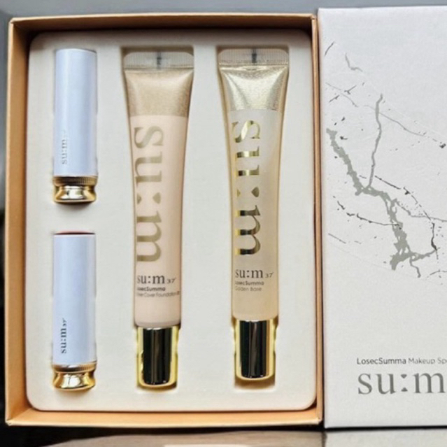 SET KEM LÓT+ NỀN + Son SUM LOSEC VÀNG Su:m Set gồm : 1 lót và 1 nền mỗi ...