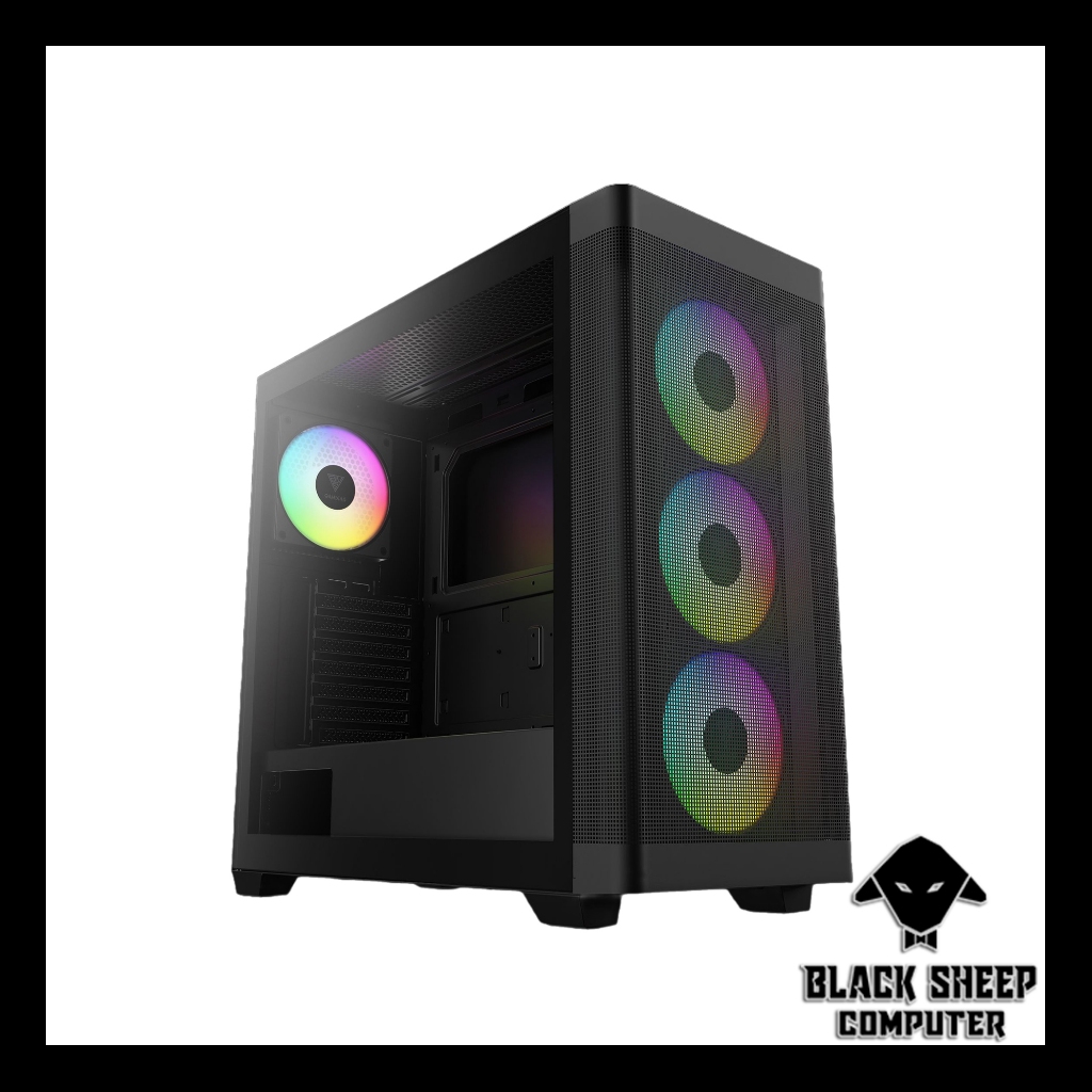 Vỏ Case GAMDIAS ATHENA M3 BLACK (SẴN 4 FAN ARGB SYNC) | Shopee Việt Nam