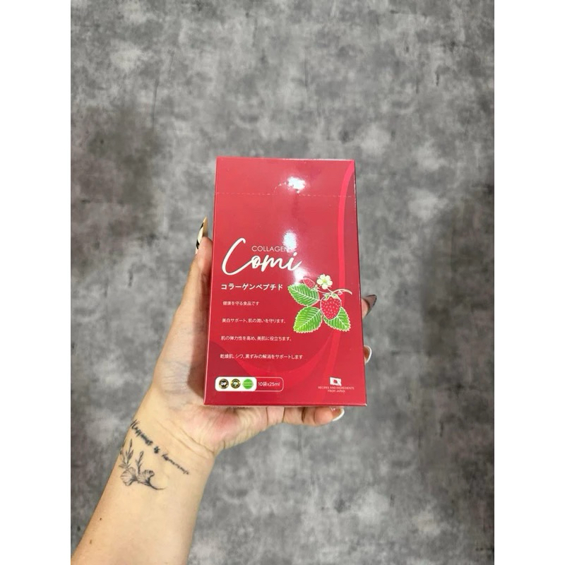 [ Date 5/2027 ] Collagen Comi Trắng Da Nhật Bản - Hộp 10 gói tặng kèm ...
