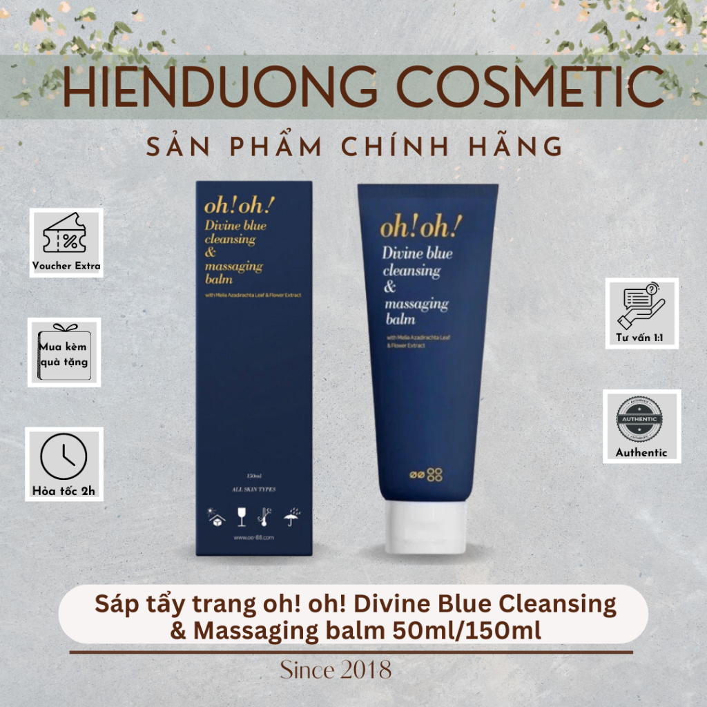 Sáp tẩy trang Oh! Oh! Divine Blue Cleansing & Massaging Balm 150ml ...