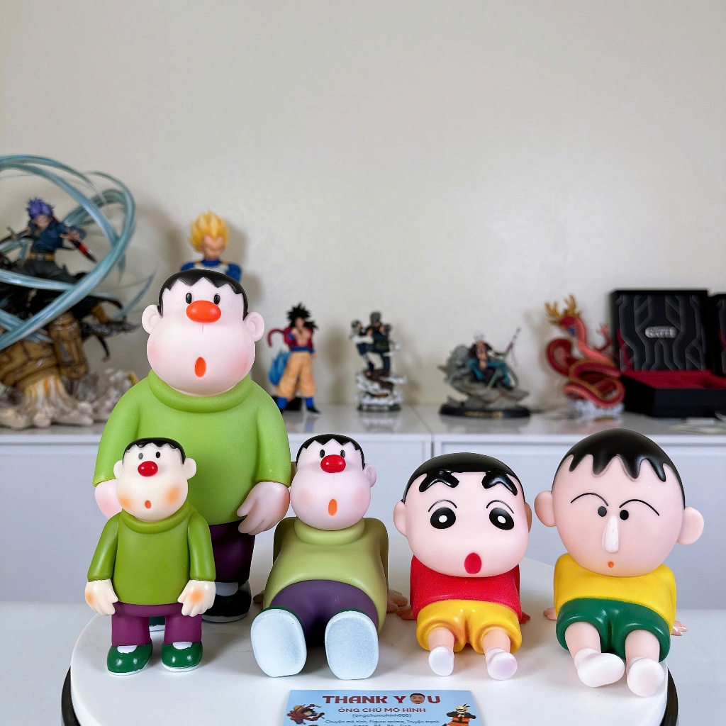 Mô Hình Chaien ,Shin ..Trang Trí ,Treo Dán Xe hoặc làm Giá Đỡ Điện ...