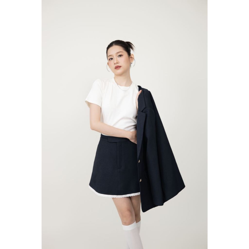 Áo thun tay ngắn cổ tròn form croptop THE C.I.U - Cole Tee - MN04 | Shopee Việt Nam