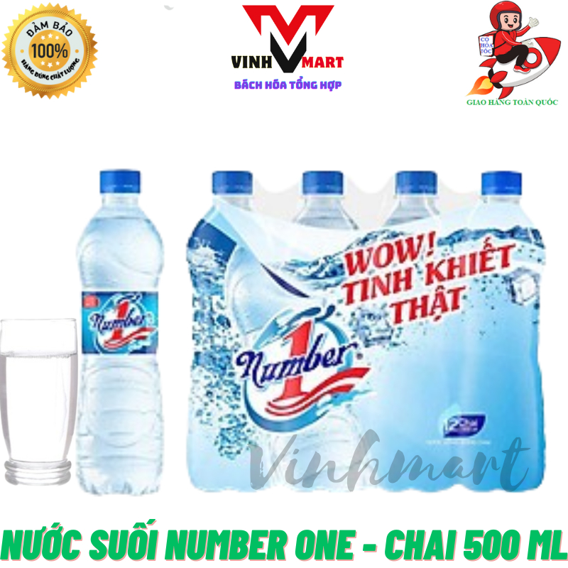 Nước Suối Number One Chai 500 Ml | Shopee Việt Nam