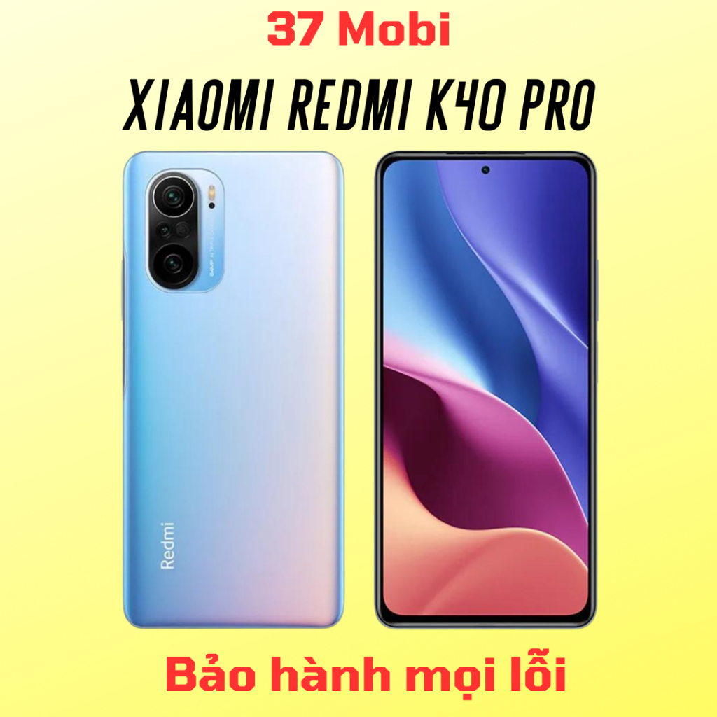 Điện thoại Xiaomi Redmi K40 Pro RAM 8G+128G - bản quốc tế | Shopee Việt Nam