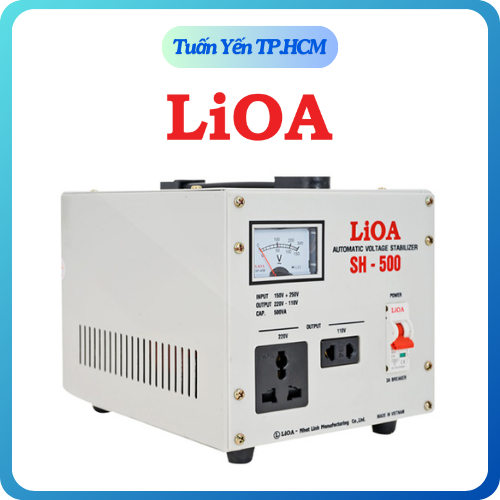 Ổn áp 1 pha LiOA SH-500 II - Dải điện áp đầu vào 150V - 250V - Hàng Chính Hãng | Shopee Việt Nam