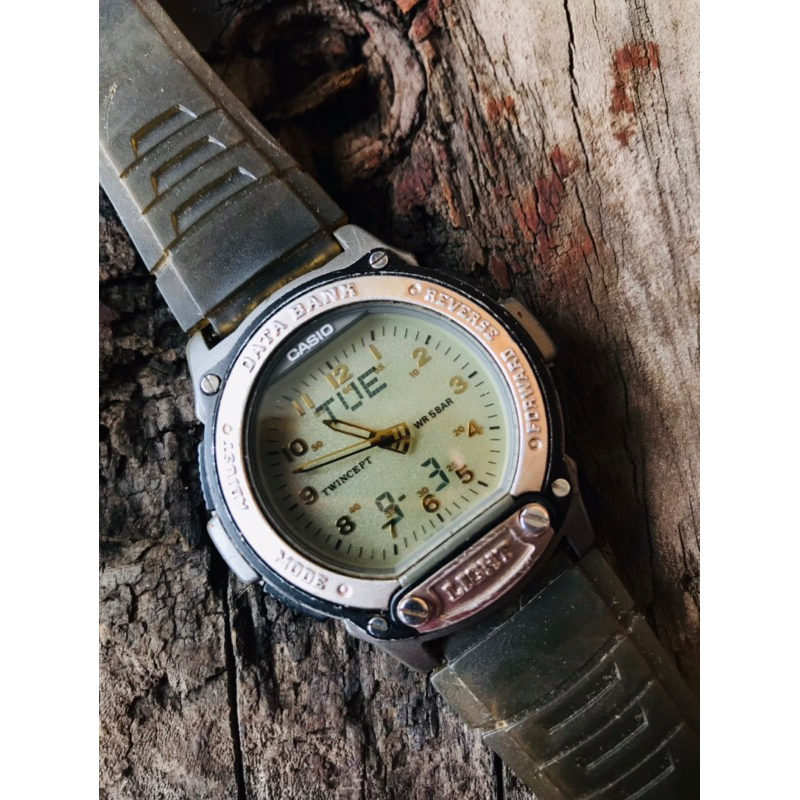 đồng hồ nam casio 2 máy ABX -62 vintage độc lạ | Shopee Việt Nam