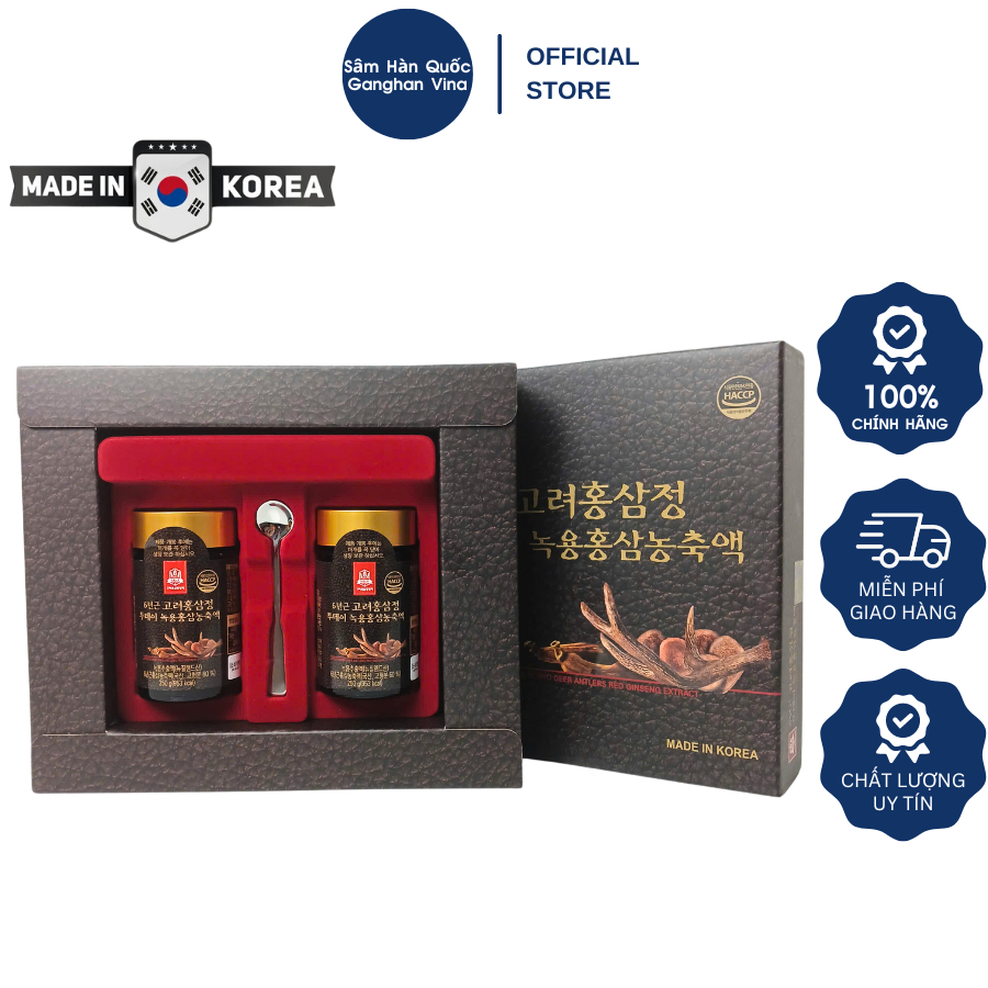Cao Hồng Sâm Nhung Hươu Goryo (250gx 2 lọ) | Shopee Việt Nam