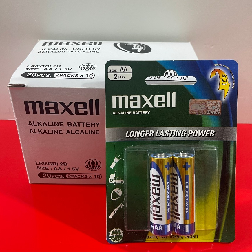 Pin AAA / AA Maxell alkaline 1.5v LR03 , LR06 Pin maxell chính hãng giá ...