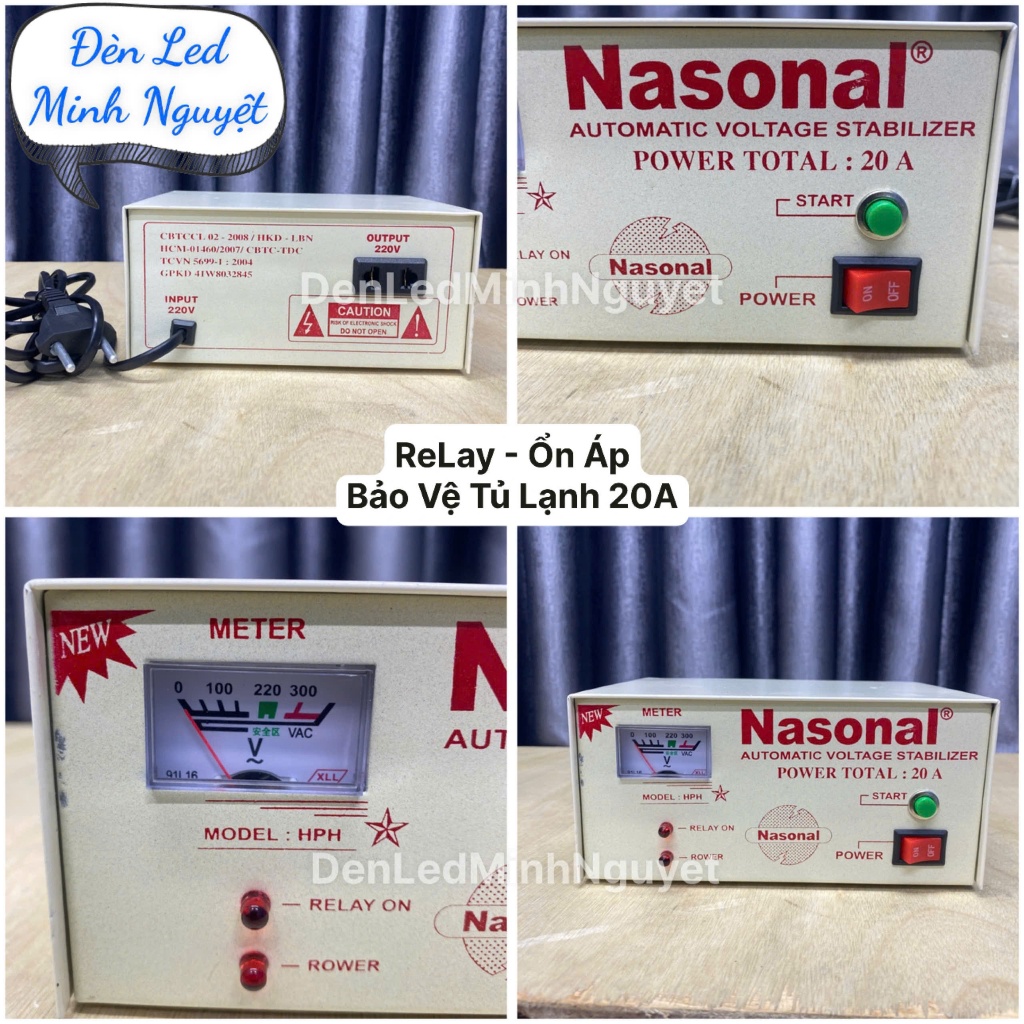 Ổn Áp Relay Bảo Vệ Tủ Lạnh Nasonal 20A | Shopee Việt Nam