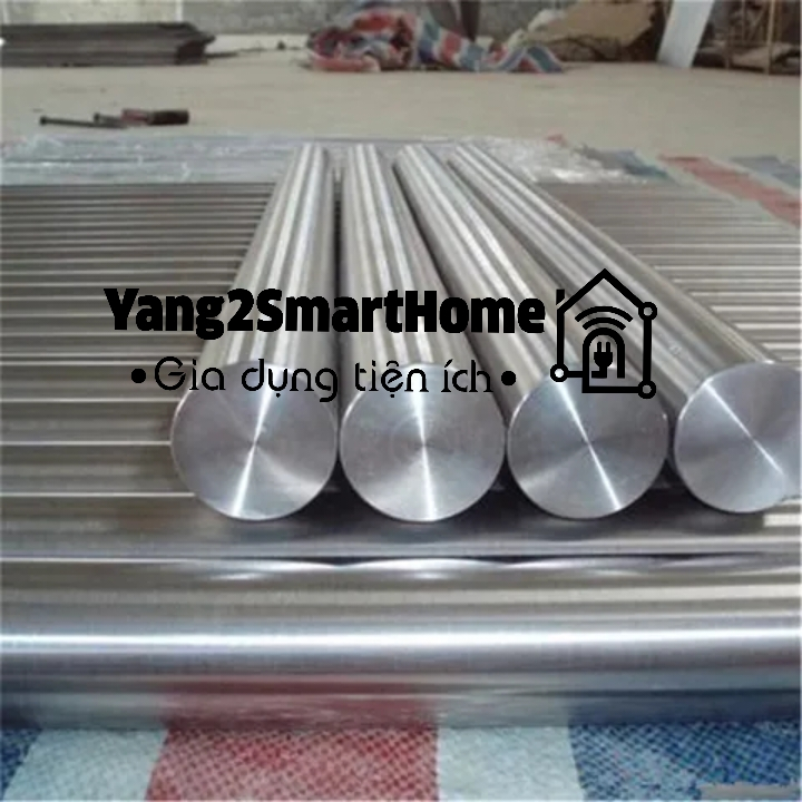 Trục tròn đặc Inox 304, thanh Inox đặc 304 phi 20 chiều dài 40cm ...