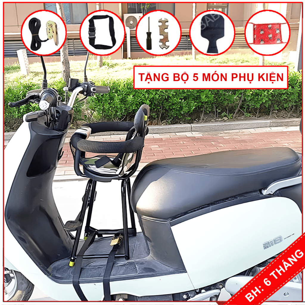 Ghế ngồi xe máy cho bé, Ghế xe máy cho bé ngồi trước xe ga xe điện chở ...