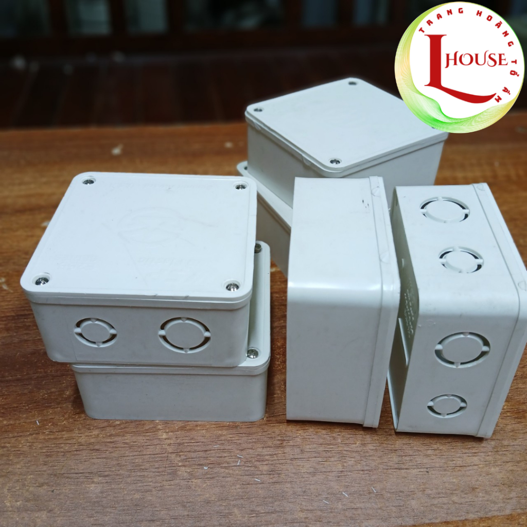 Hộp nối dây tự chống cháy 11x11x5 E265/2(110x110x50mm) Sino - L-House ...