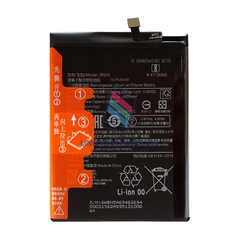 Pin điện thoại Xiaomi Redmi 10 4G BN5A 21121119SG 21061119AG 5000mAh ...