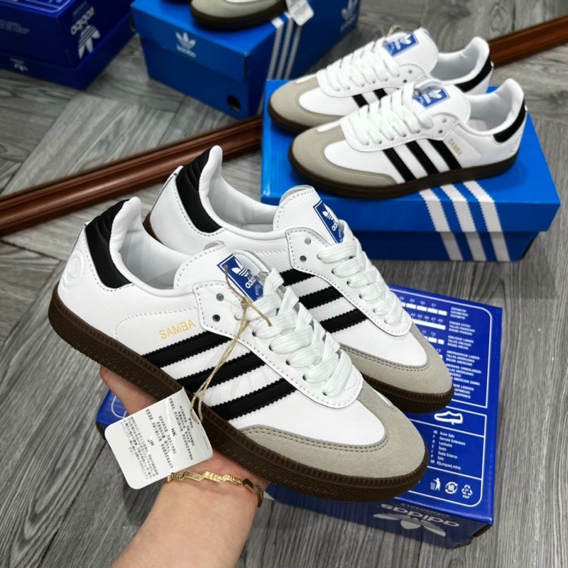 Giày adidas Samba OG Black White Sọc đen, giày thể thao nam nữ adidas ...