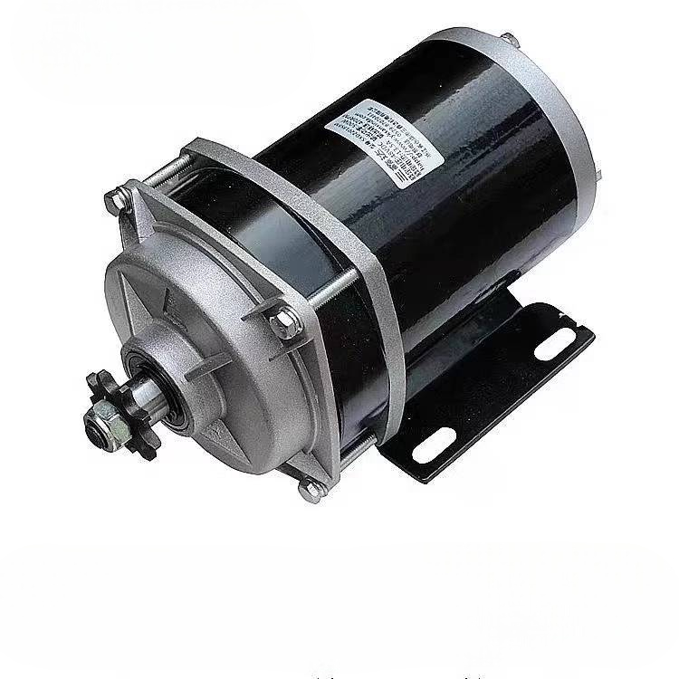 Motor giảm tốc 24V 500W chế xe đạp điện, motor giảm tốc 24V 500W, động ...