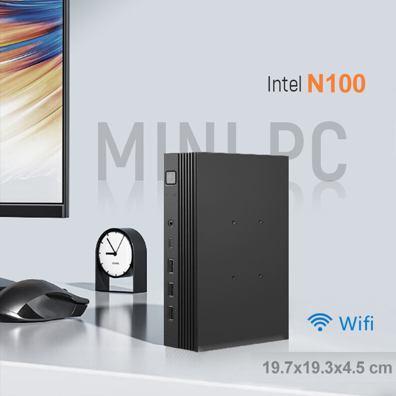Mini PC ITX N100 thế hệ 12, ram ddr4, ssd nvme cấu hình văn phòng, siêu ...