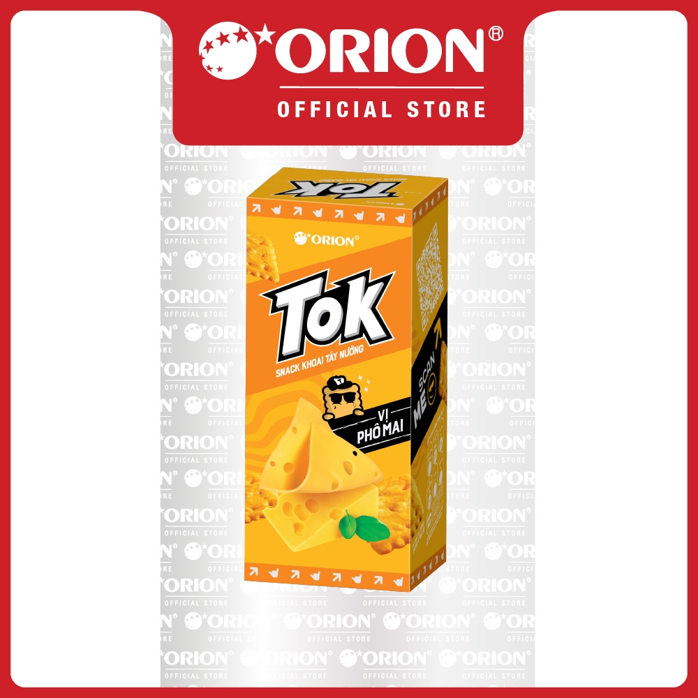 Hộp 4 bánh Khoai Tây Nướng Tok Orion vị Phô Mai 4P | Shopee Việt Nam