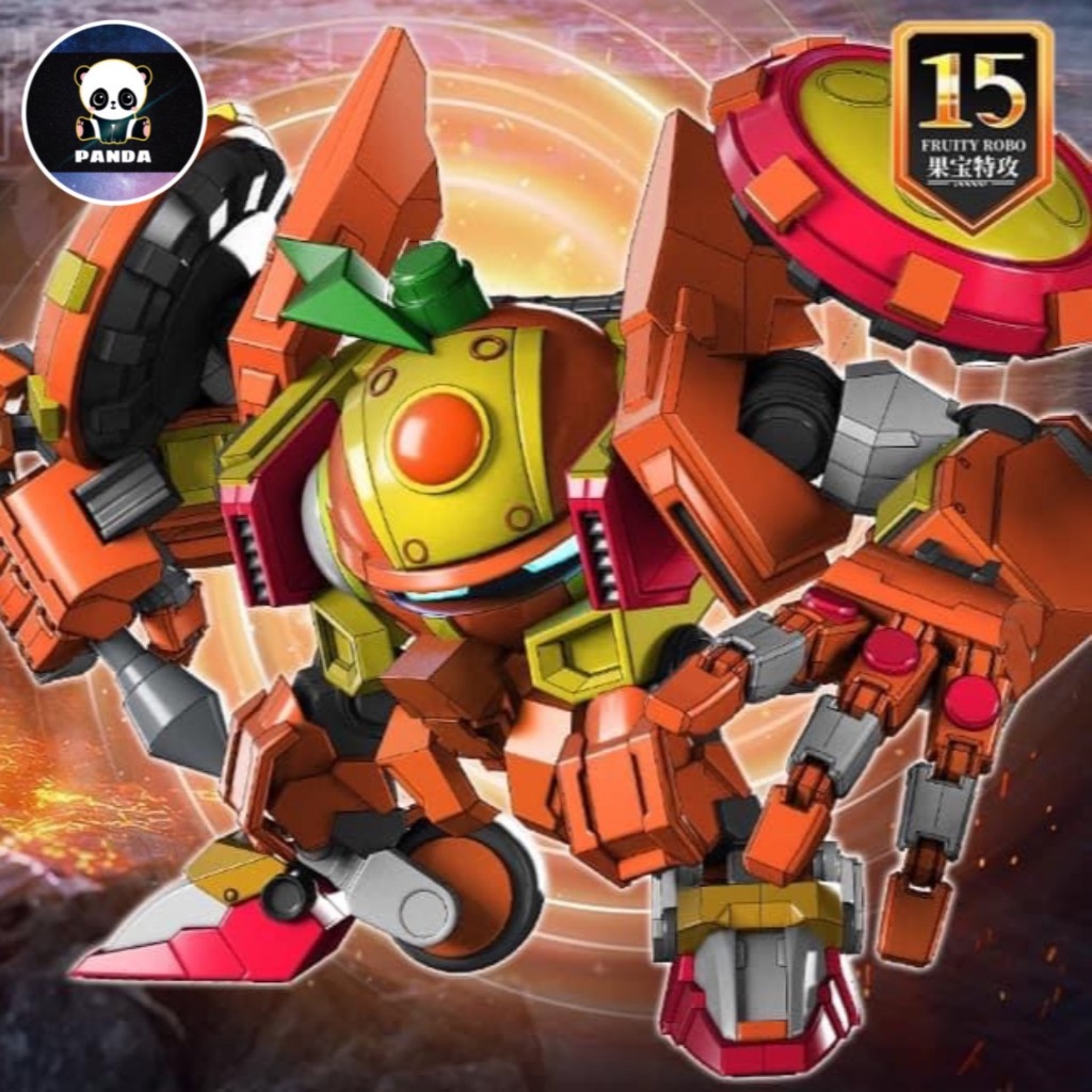HÀNG CÓ SẴN - Mô Hình ROBO Trái Cây Quýt Kiếm Sĩ Model Kit Fruity Robo ...