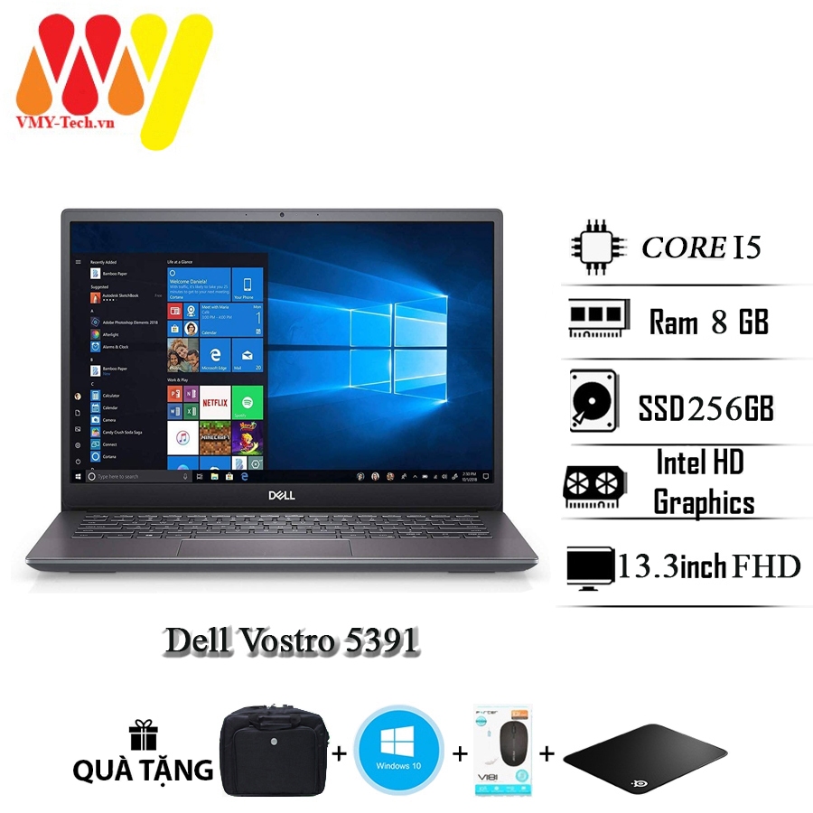 Dell Vostro 5391, Laptop Dell V5391 Core i5-10210, Ram 8GB, SSD 256GB ...
