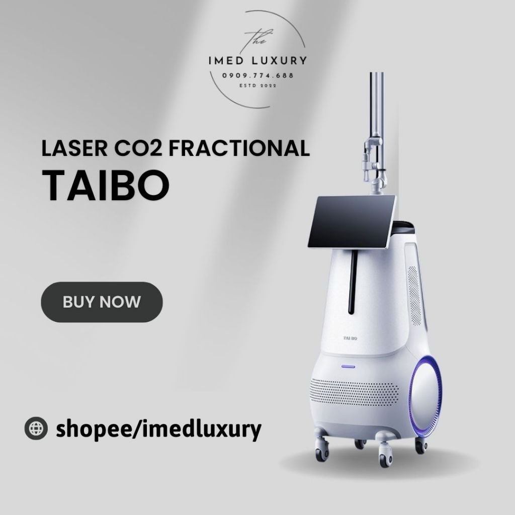 Máy Laser CO2 Fractional TAIBO bóng hợp kim RF, Máy CO2 LASER ...