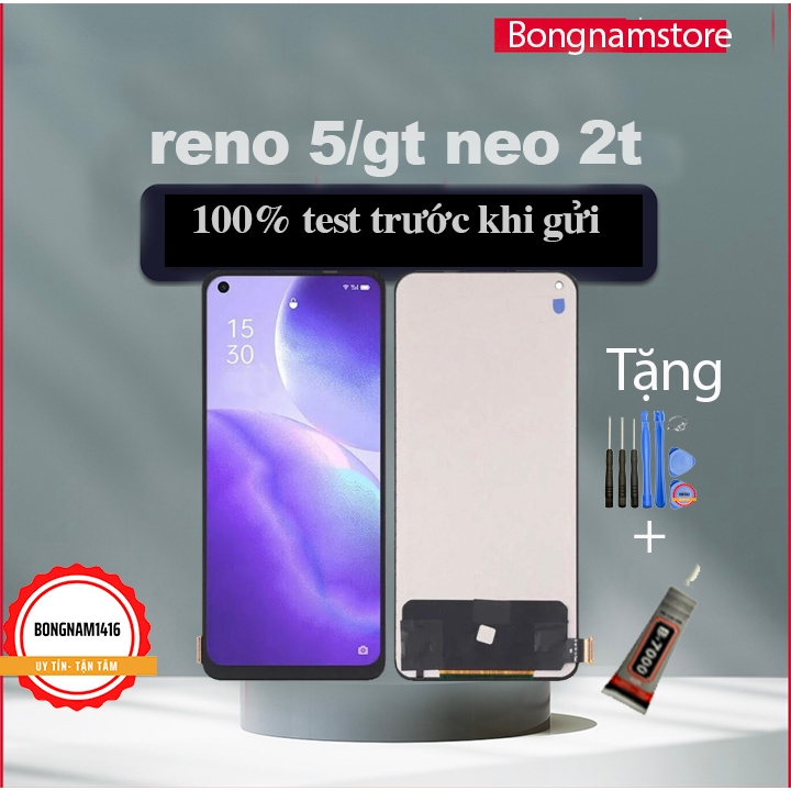 Màn hình Oppo Reno 5-5G / Reno5-5G/ realme q3 pro/ realme gt neo/gt neo 2t reno6/k9 tặng bộ sửa ...