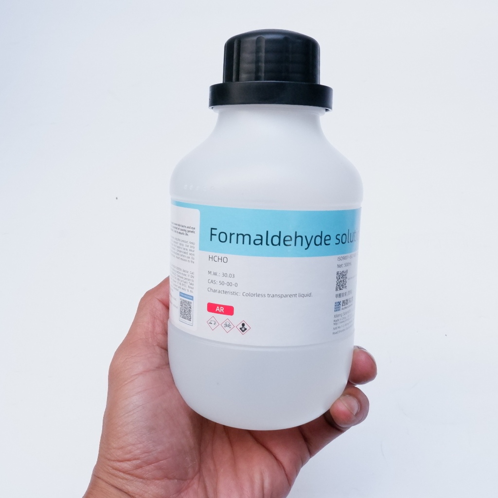 HCHO loại 500ml - acid formalin loại 500ml dùng trong y tế, thí nghiệm ...