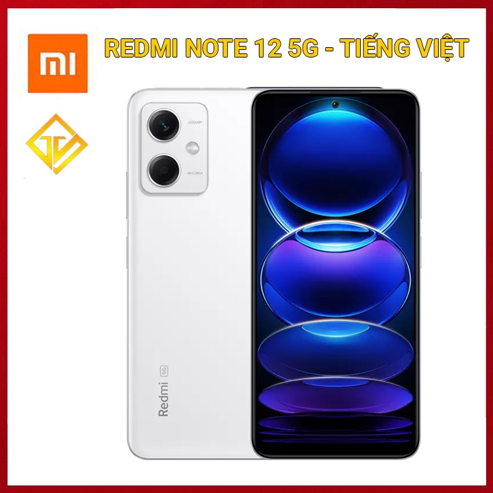 Điện thoại Redmi Note 12 5G (8GB/128GB),Snapdragon 4 Gen 1,Màn hình ...