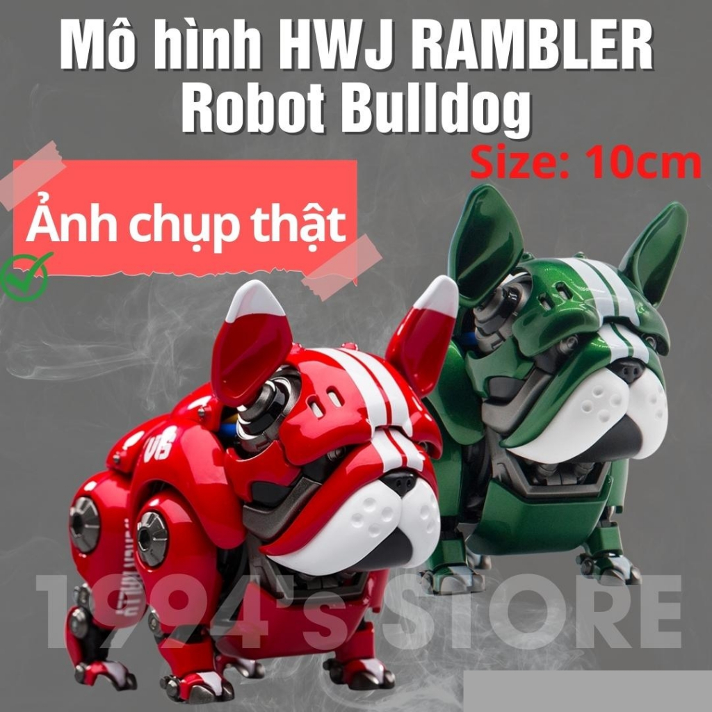 FREESHIP Mô hình Figure HWJ RAMBLER Robot Bulldog - Robot Bull Dog ...