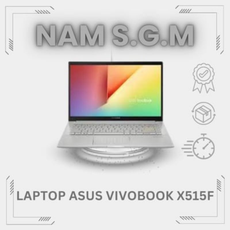 Laptop ASUS VivoBook X515F| i3 10110U| 8GB RAM| 256GB SSD| ON| 15.6 ...