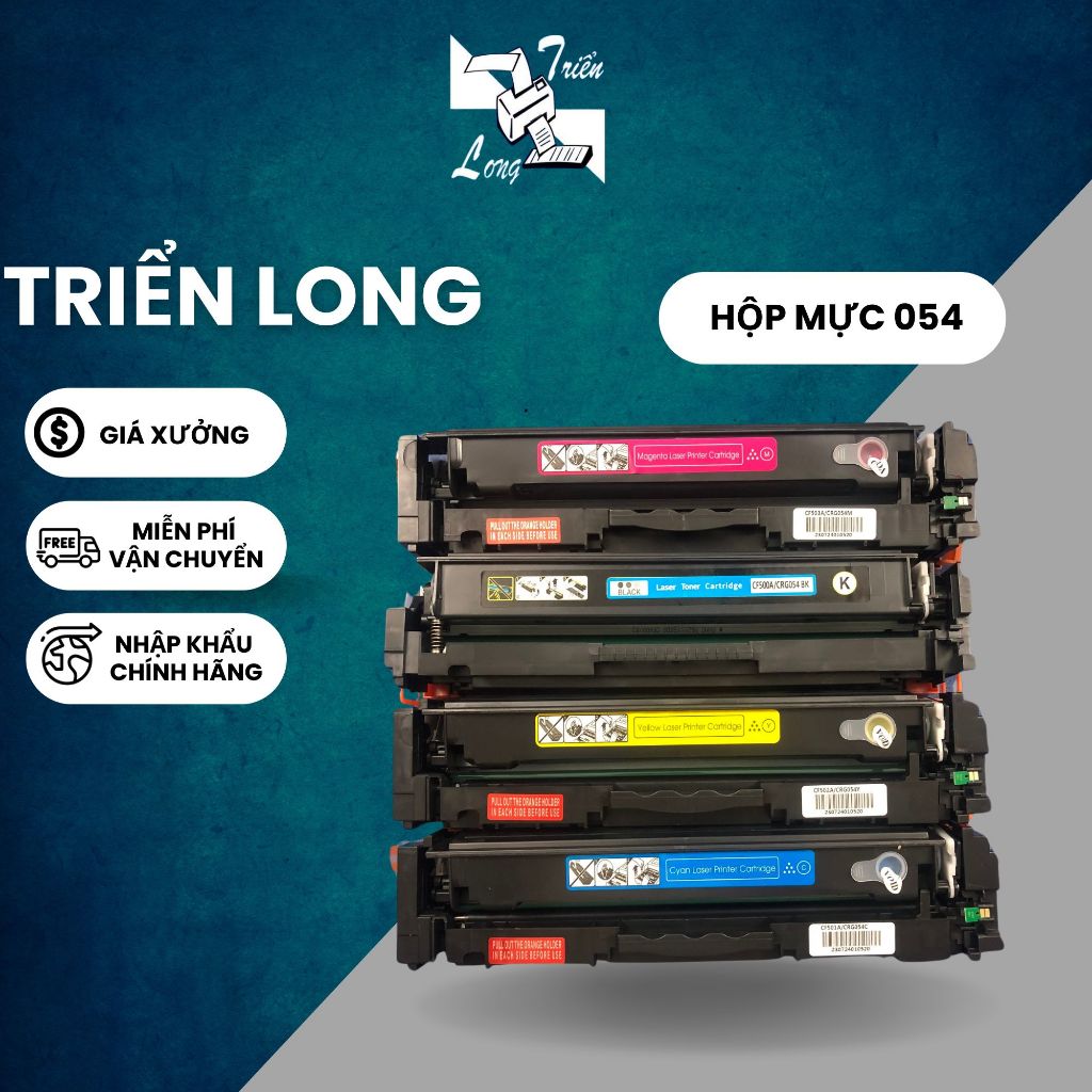 Hộp mực 254/Canon 054 (500) HG toner dùng cho máy in HP M281fdw/M254dw ...