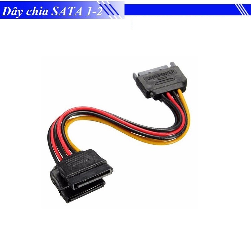 CÁP CHIA 1 CỔNG SATA RA 2 CỔNG SATA | Shopee Việt Nam