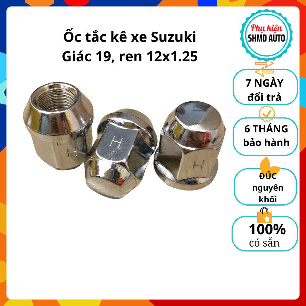 Ốc tắc kê,ốc bắt lốp,êcu bánh xe,đai ốc,bulong mâm xe, la zăng bắt mâm ...