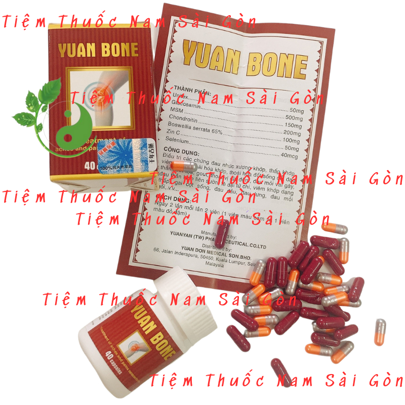 YUAN BONE - Dưỡng khớp, giúp giảm đau nhức xương khớp, thấp khớp 40 ...