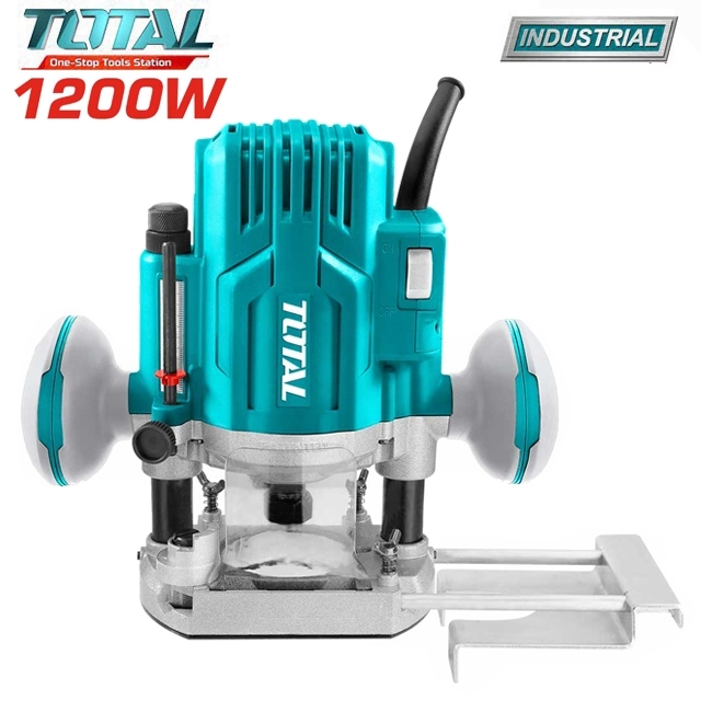 Máy phay gỗ Total TR110816 Máy soi gỗ cầm tay Công suất: 1200W Kích ...