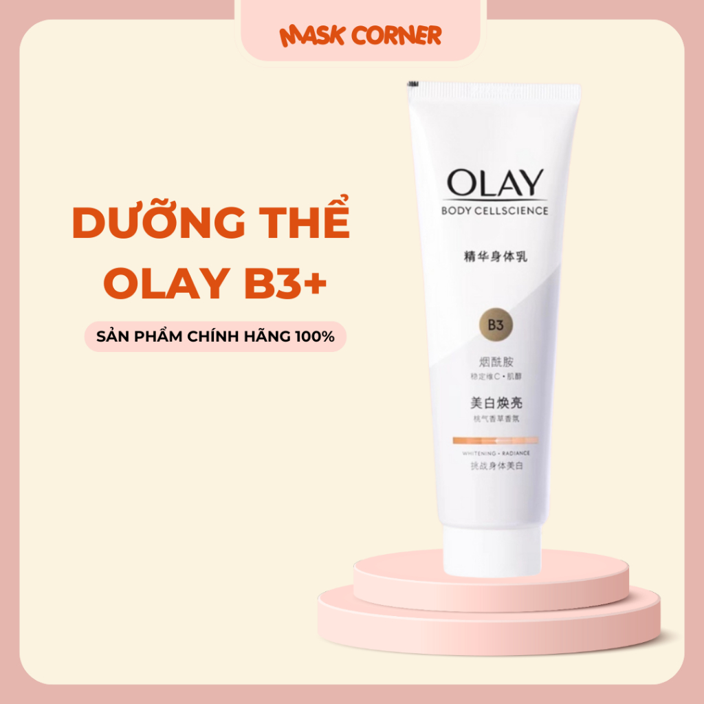 Tuýp Sữa Dưỡng Thể Trắng Da Olay Body B3+ Vitamin C Ultra Whitening 90g ...