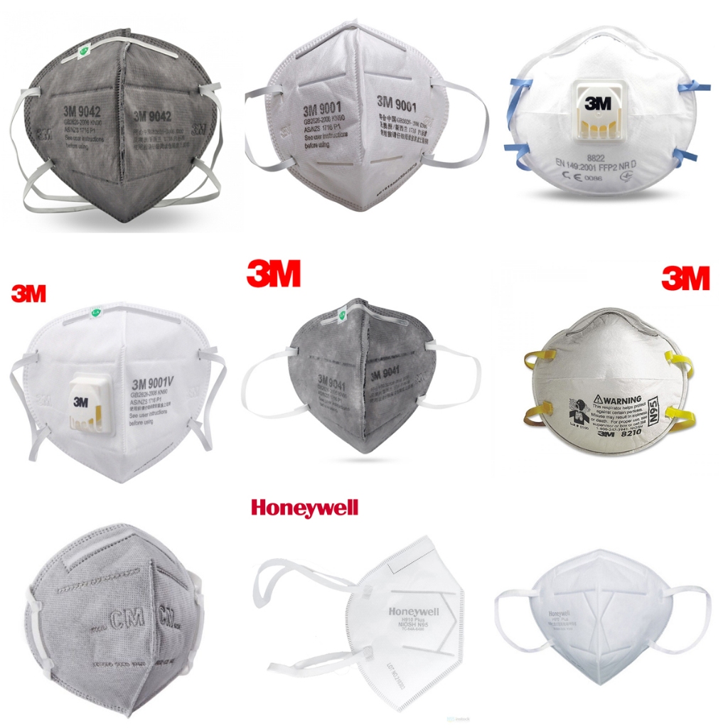 Khẩu trang 3M N95 KN90 chống bụi mịn 3M 9001V / 9001 9041 / 9042 - 8210 8822 , CM 6002A , Khẩu ...