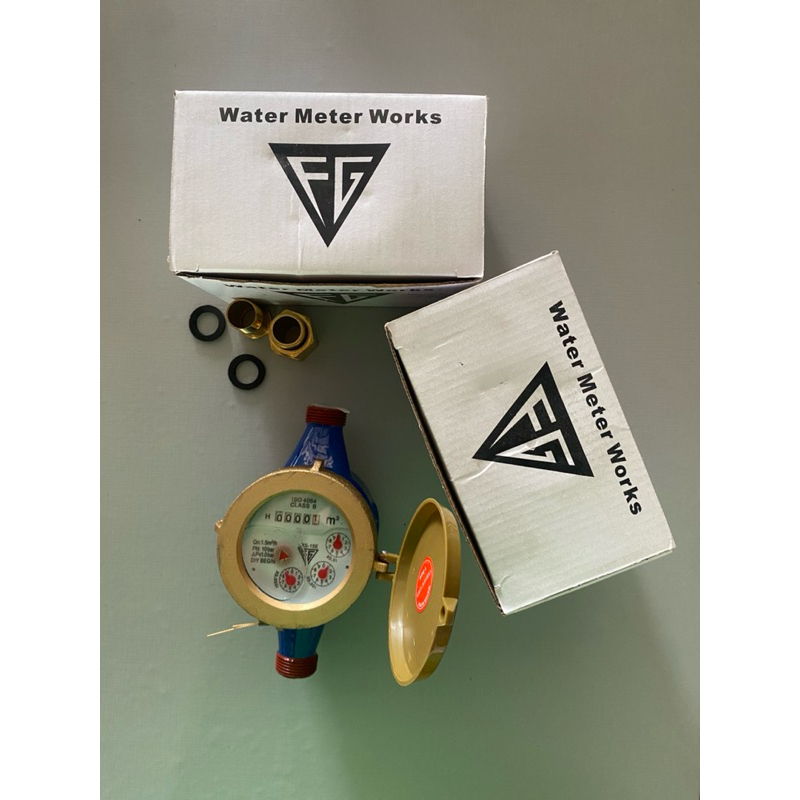 Đồng hồ Đo Nước Water Meter Works D21 Gang | Shopee Việt Nam