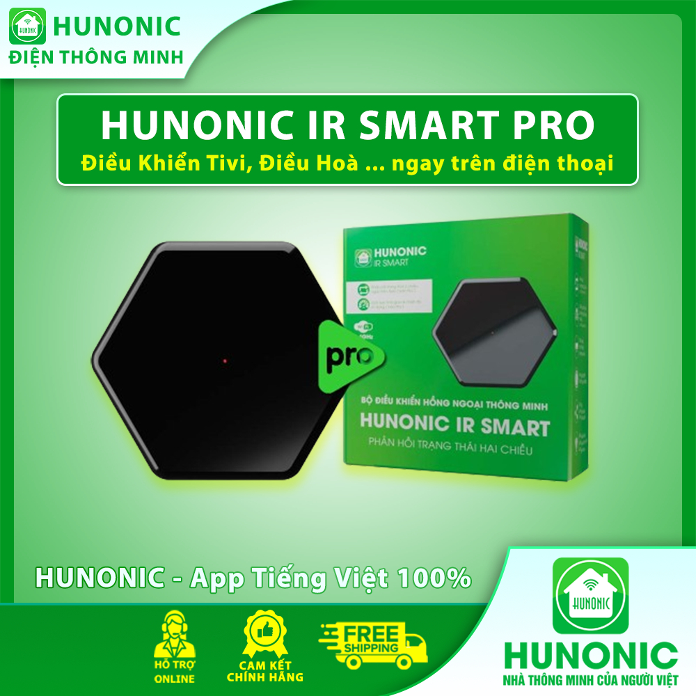 Bộ Điều Khiển Tivi, Điều Hoà Hunonic IR Smart Pro | Điều Khiển Qua Điện ...