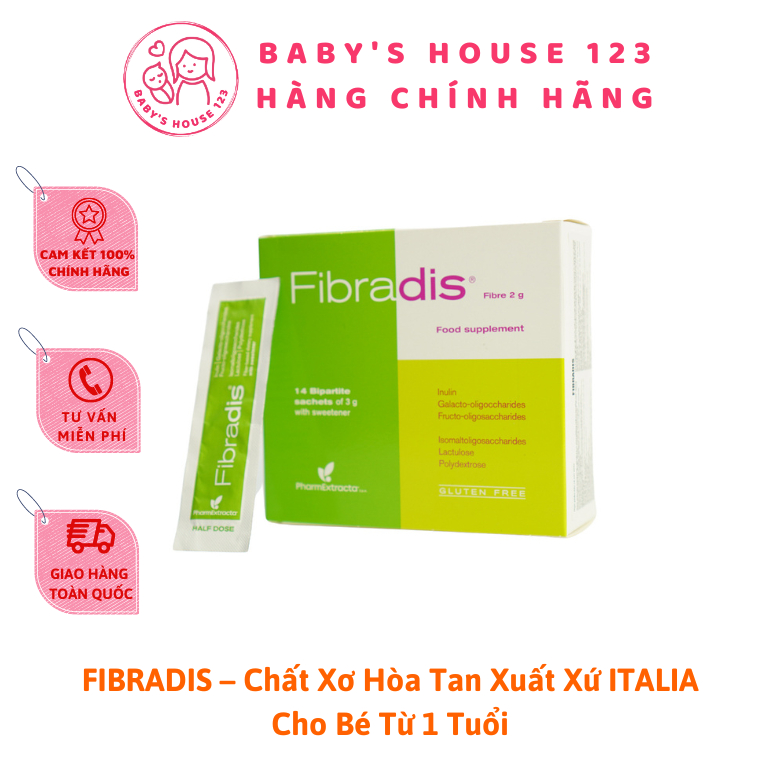 Fibradis - Bổ sung chất xơ ,hỗ trợ nhuận tràng ,giảm táo bón | Shopee Việt Nam