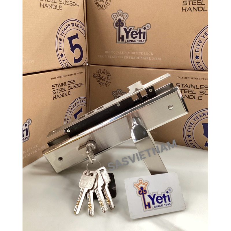 KHOÁ TAY GẠT INOX 304 YETI MH - 30337SS | Shopee Việt Nam