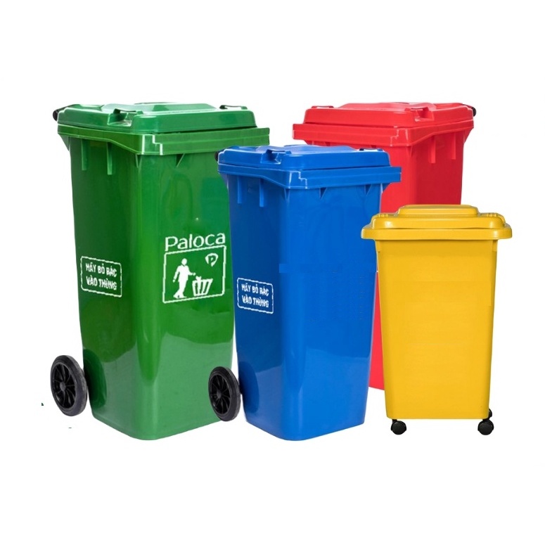 Thùng Rác Nhựa 120L, Thùng Rác Công Nghiệp, Thùng Rác Nhựa Cao Cấp ...