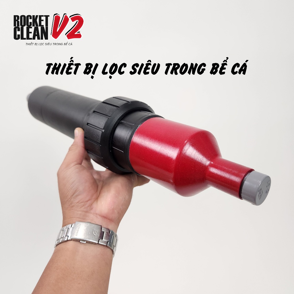 Thiết bị lọc siêu trong bể cá Rocket Clean V2 | Shopee Việt Nam