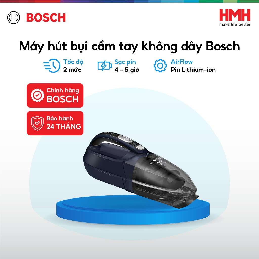 [CHÍNH HÃNG] Máy Hút Bụi Cầm Tay Không Dây Bosch Vệ sinh đa năng Nhỏ ...