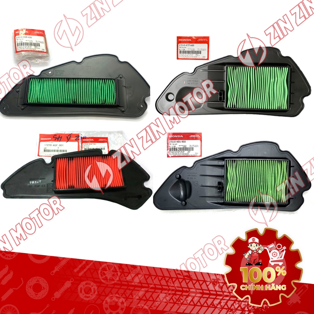 Lọc Gió SH Các Đời, SH160i/125i 2023 2024, SH 150i/125 2013 - 2022, SH ...