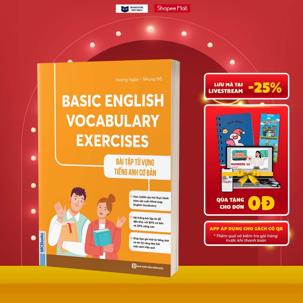 Sách - Basic English Vocabulary Exercises - Bài tập từ vựng tiếng Anh ...