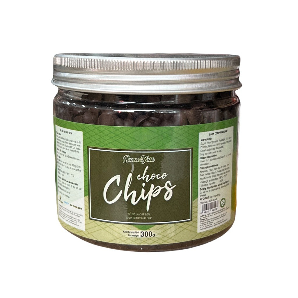 Socola chip đen Cacao Talk (300g) - [Chỉ ship hỏa tốc tại Hà Nội ...