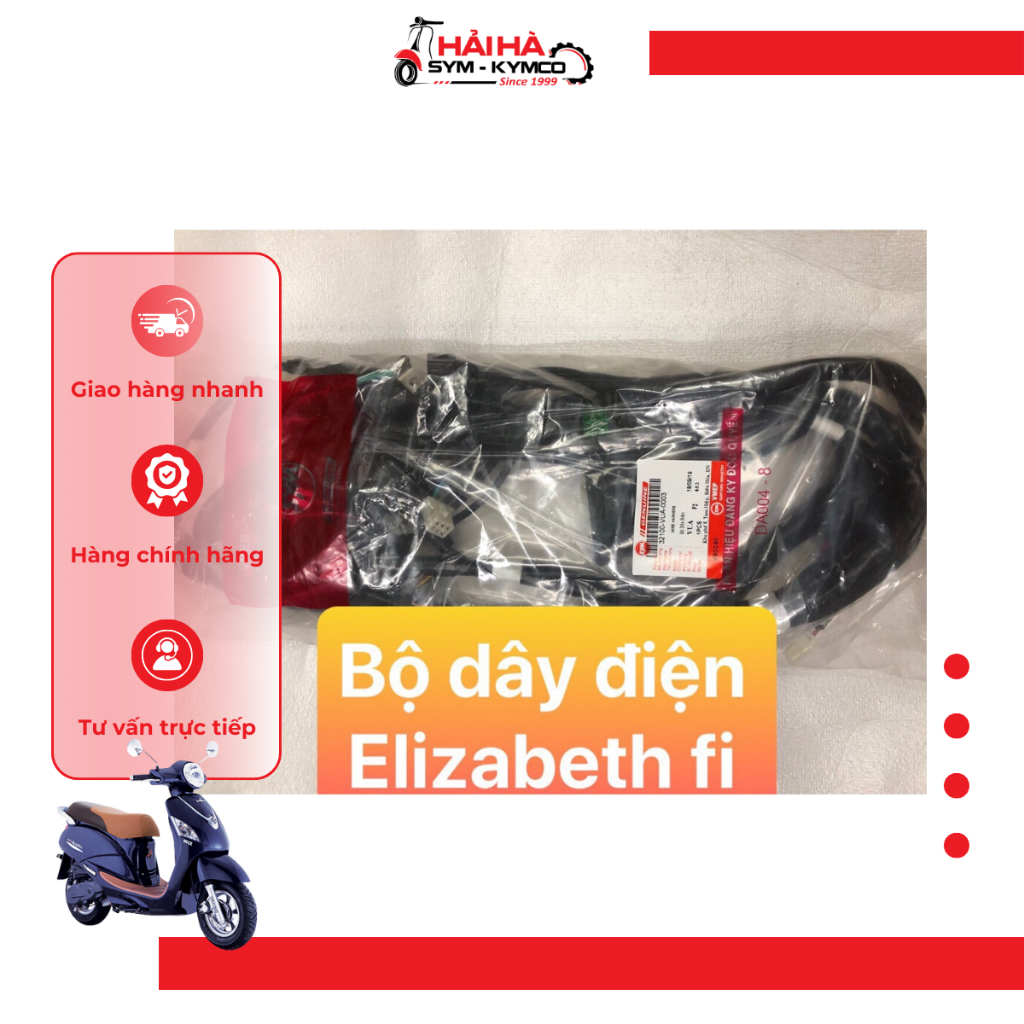Dây điện xe Elizabeth FI [Chính hãng SYM] | Shopee Việt Nam