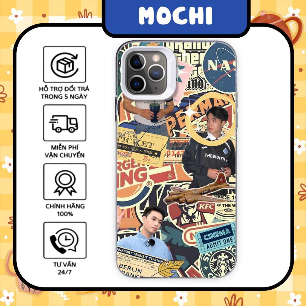 Ốp lưng iPhone silicone cao cấp MochiCase Rapper Negav Quách Đạt Phúc ...