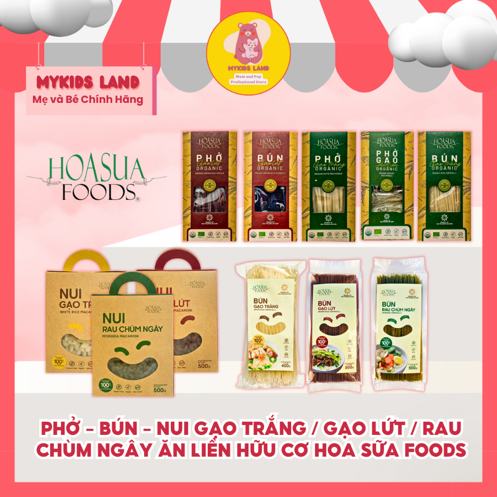 [DATE T12.2025] Phở - Bún - Nui Gạo Trắng / Gạo Lứt / Rau Chùm Ngây Ăn ...