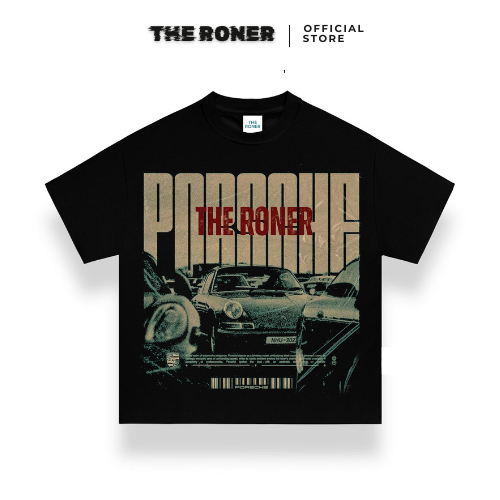 Áo thun BOXY "Porsche Classic" THE RONER 100% Cotton Local Brand Unisex ...